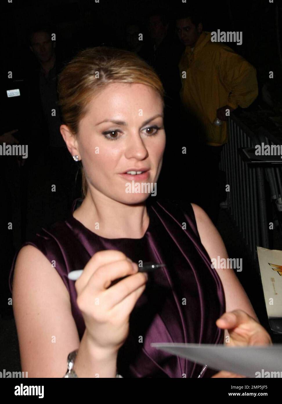 Anna Paquin attends the 2009 Spike TV Scream Awards at the Greek ...