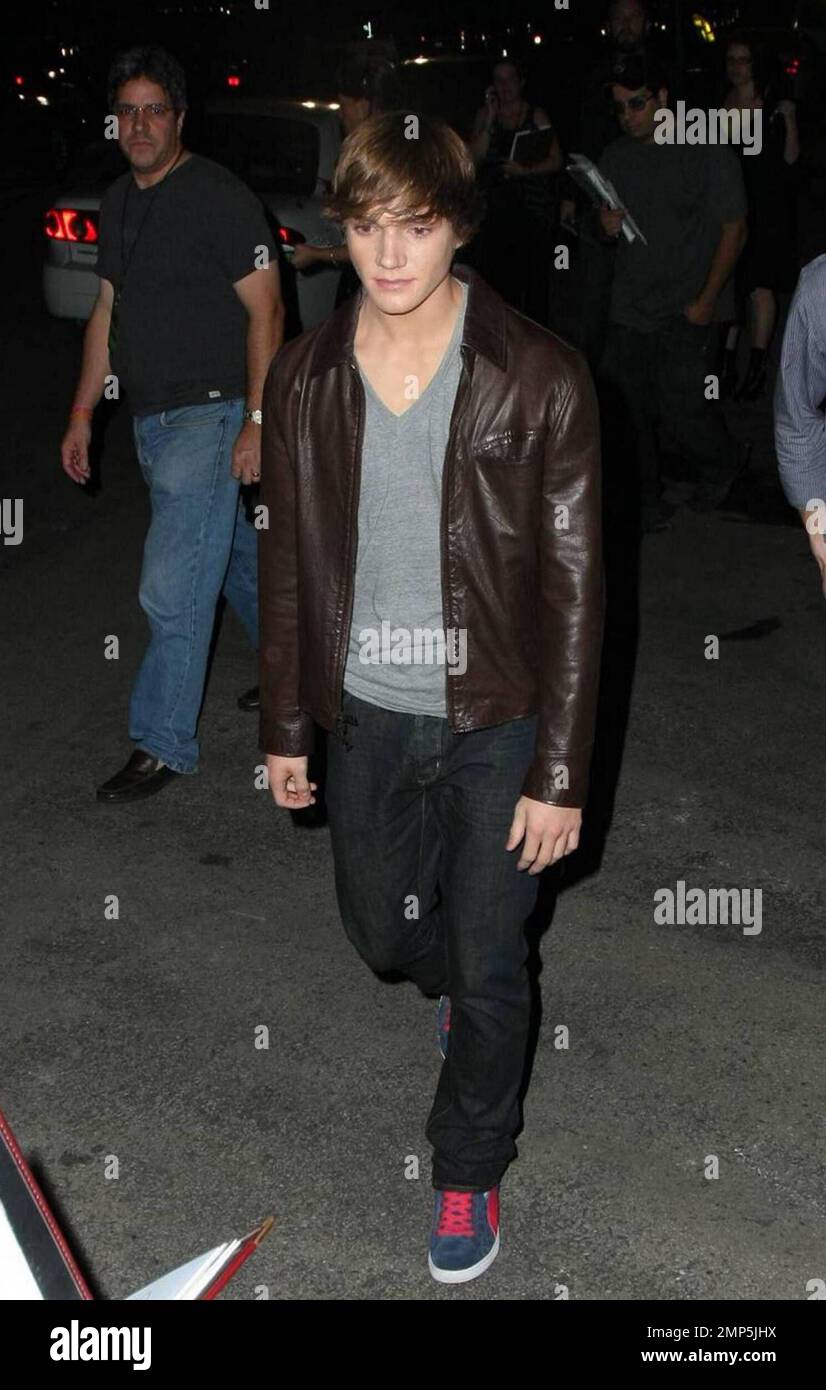 Chris Massoglia attends the 2009 Spike TV Scream Awards at the Greek ...