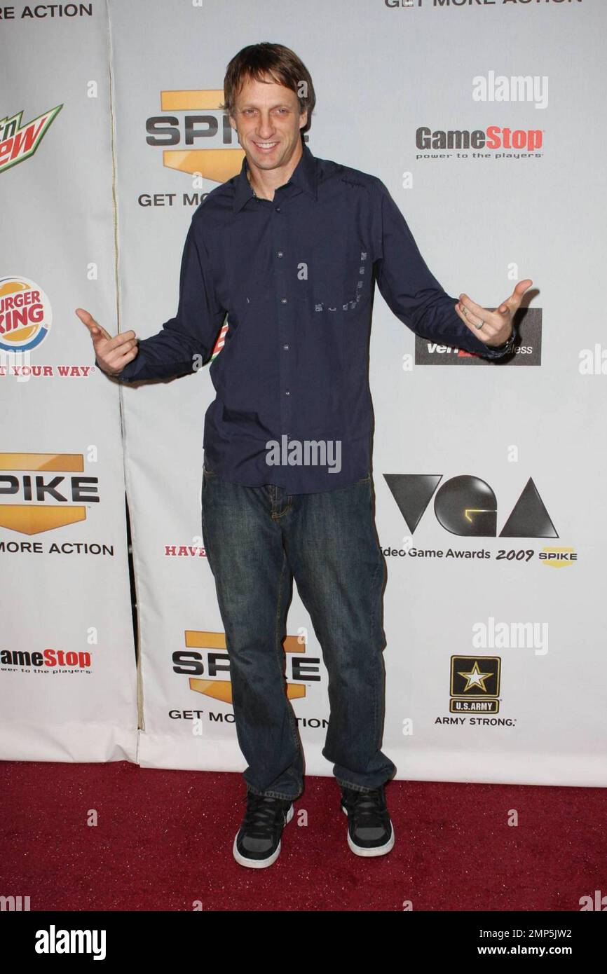 Tony Hawk at Spike TV's Video Game Awards 2009. Los Angeles, CA. 12/12 ...
