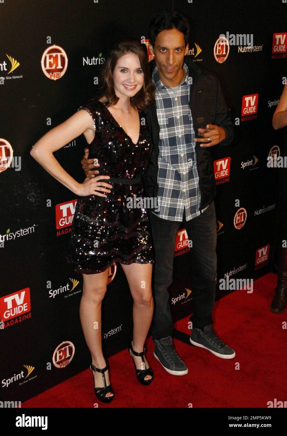 Alison Brie and Daniel Pudi at the TV Guide Hot List party at the SLS ...