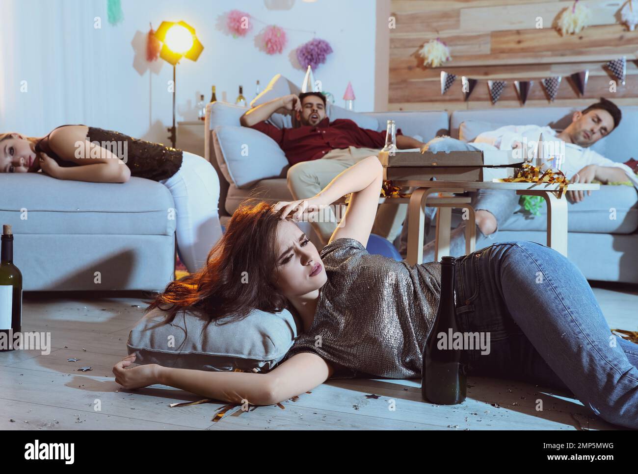 Messy room after party hi-res stock photography and images - Alamy