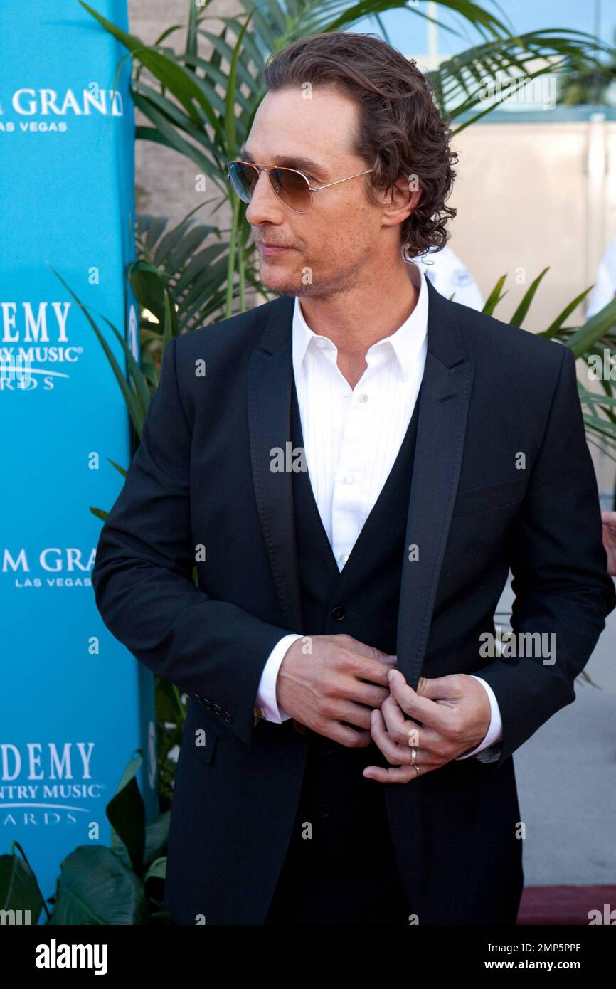 Matthew McConaughey at the 45th Annual Academy of Country Music Awards ...