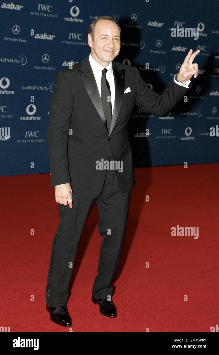 Kevin Spacey at the 2010 Laureus World Sports Awards in Dubai, UAE. 3/10/10 Stock Photo - Alamy