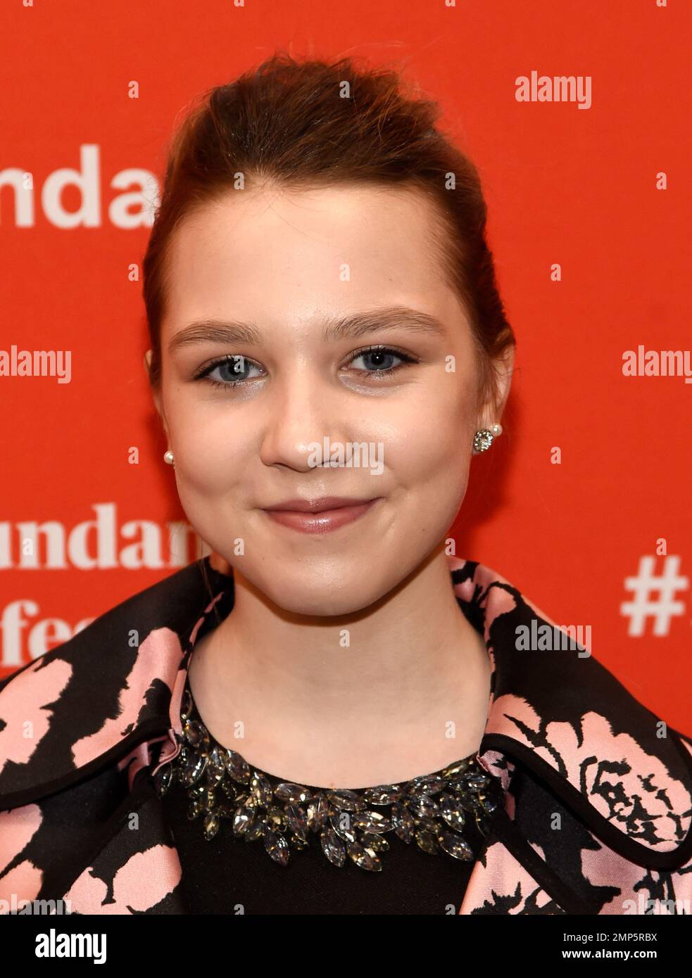 Isabelle Nelisse, a cast member in "The Tale," poses at the premiere of ...