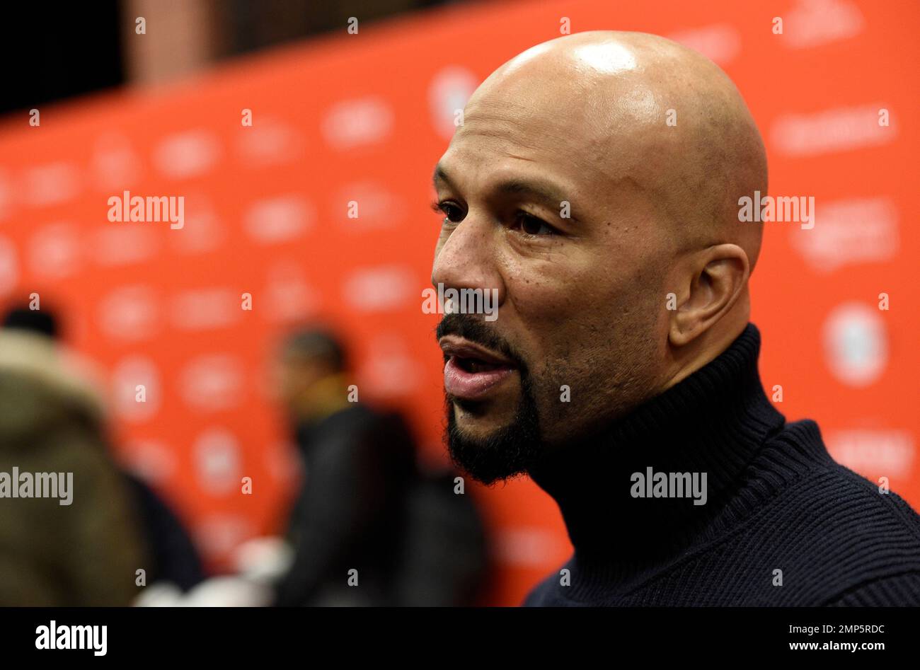 Common, a cast member in "The Tale," is interviewed at the premiere of ...