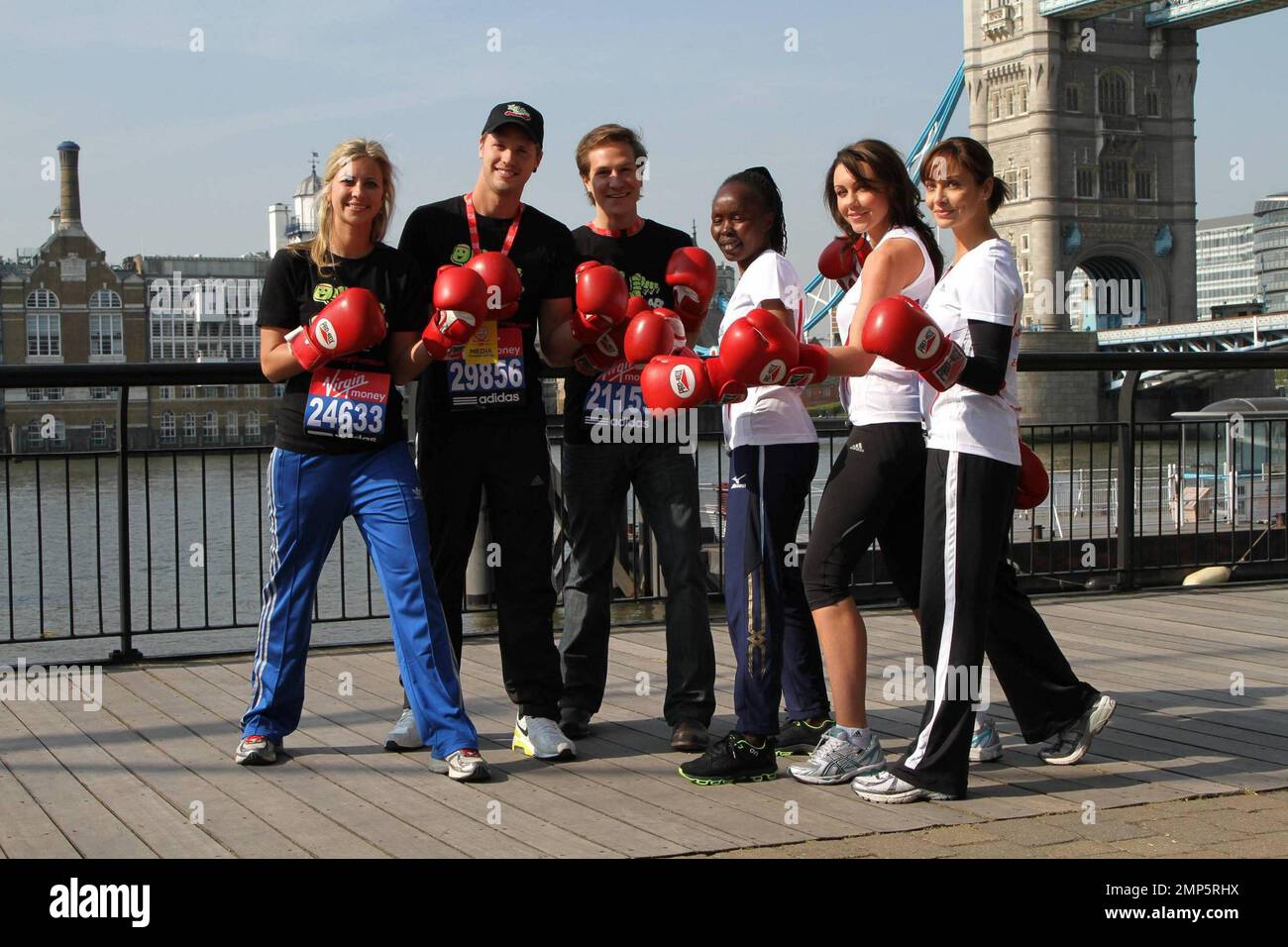Natalie Imbruglia, Holly Branson, Sam Branson, Michelle Heaton and ...