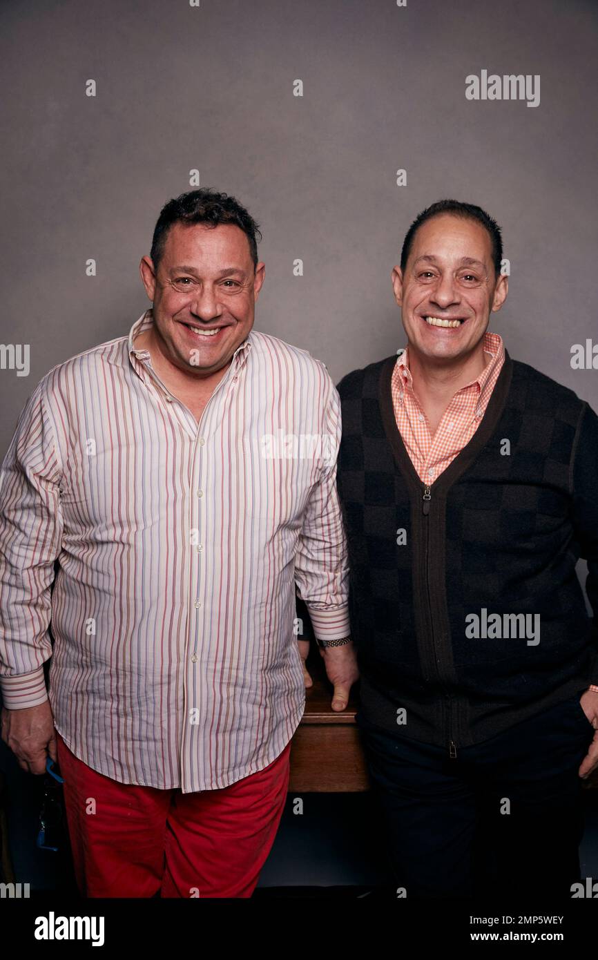 David Kellman, left, and Robert Shafran pose for a portrait to promote ...
