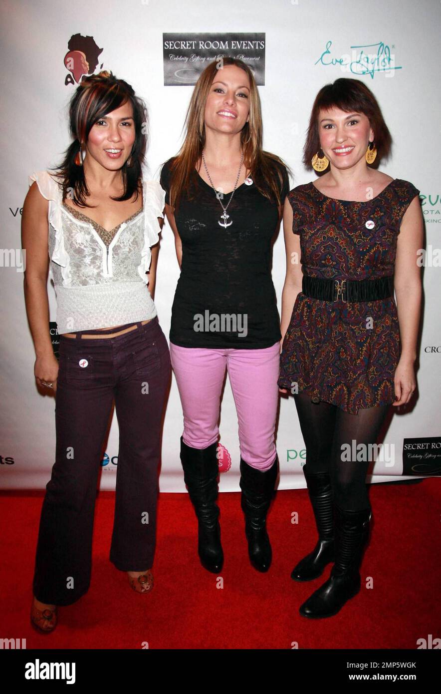 Rad Girls at the 2010 Golden Globes Red Carpet Style Lounge at the SLS ...