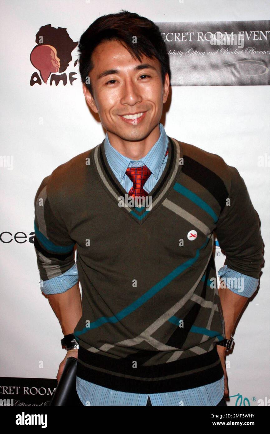 James Kyson Lee at the 2010 Golden Globes Red Carpet Style Lounge at ...