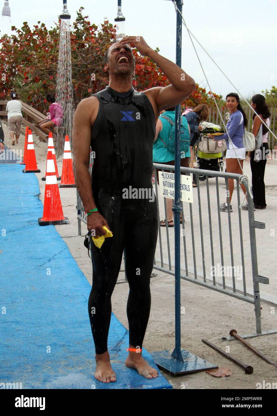 Former NBA player, Rick Fox, participates in the Third Annual Nautica ...