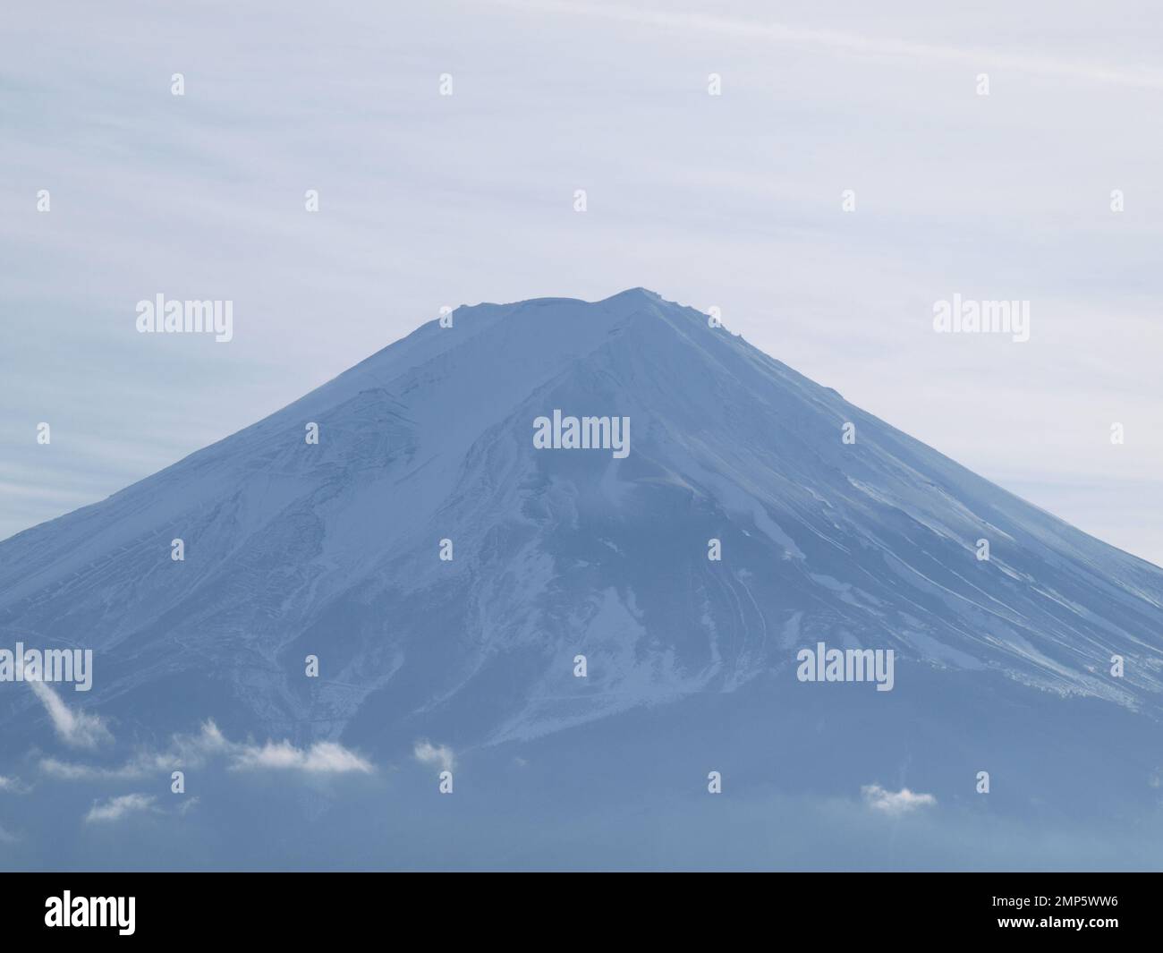 Clear sky Mount Fuji Japan Stock Photo - Alamy