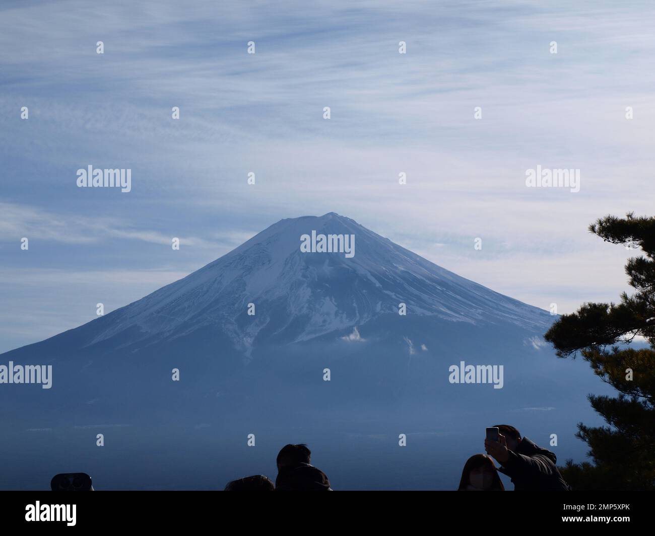 Clear sky Mount Fuji Japan Stock Photo - Alamy