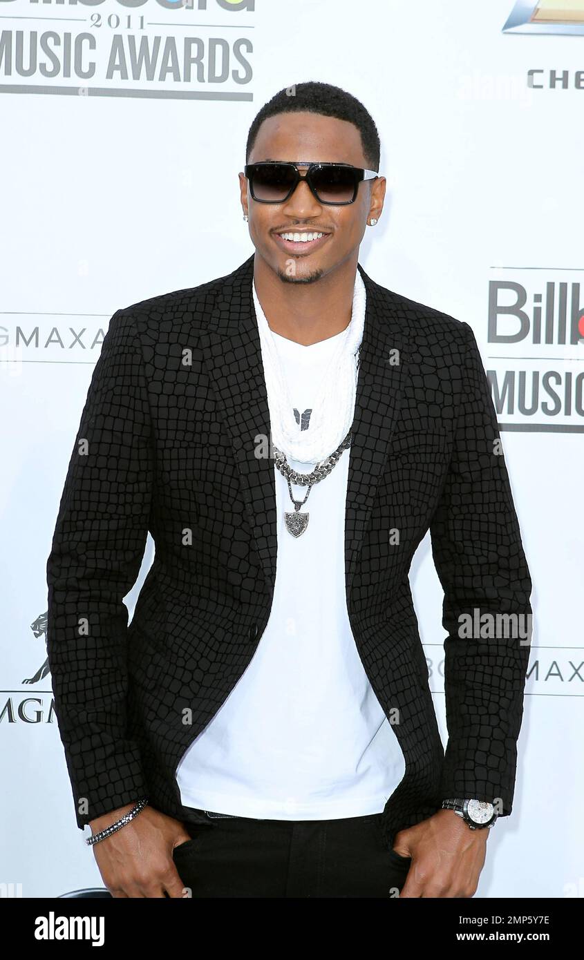 Trey Songz at The 2011 Billboard Music Awards at the MGM Grand Garden ...