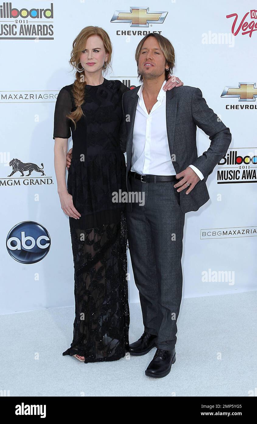 Nicole Kidman and Keith Urban at The 2011 Billboard Music Awards at the ...