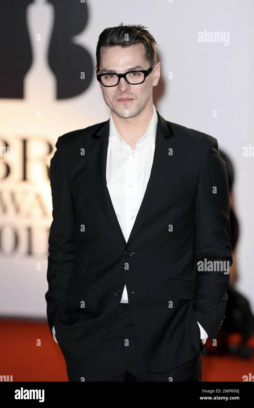 Matt Willis at the Brit Awards held at the O2 Arena. London, UK. 2/15 ...