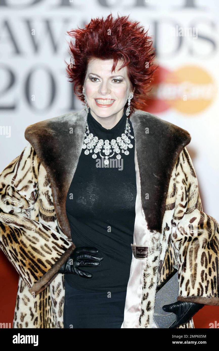 Cleo Rocos at the Brit Awards held at the O2 Arena. London, UK. 2/15/11 ...