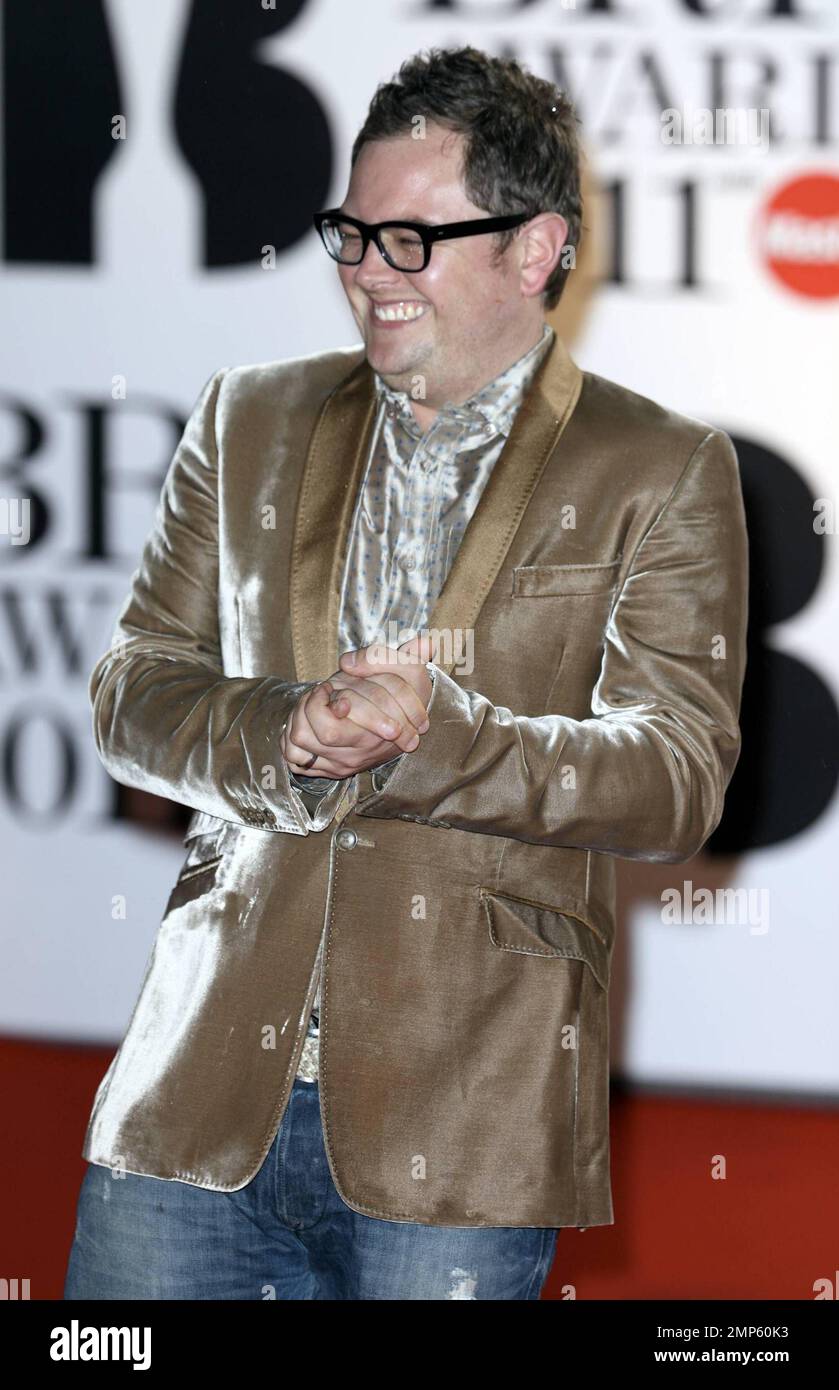 Alan Carr at the Brit Awards held at the O2 Arena. London, UK. 2/15/11 ...