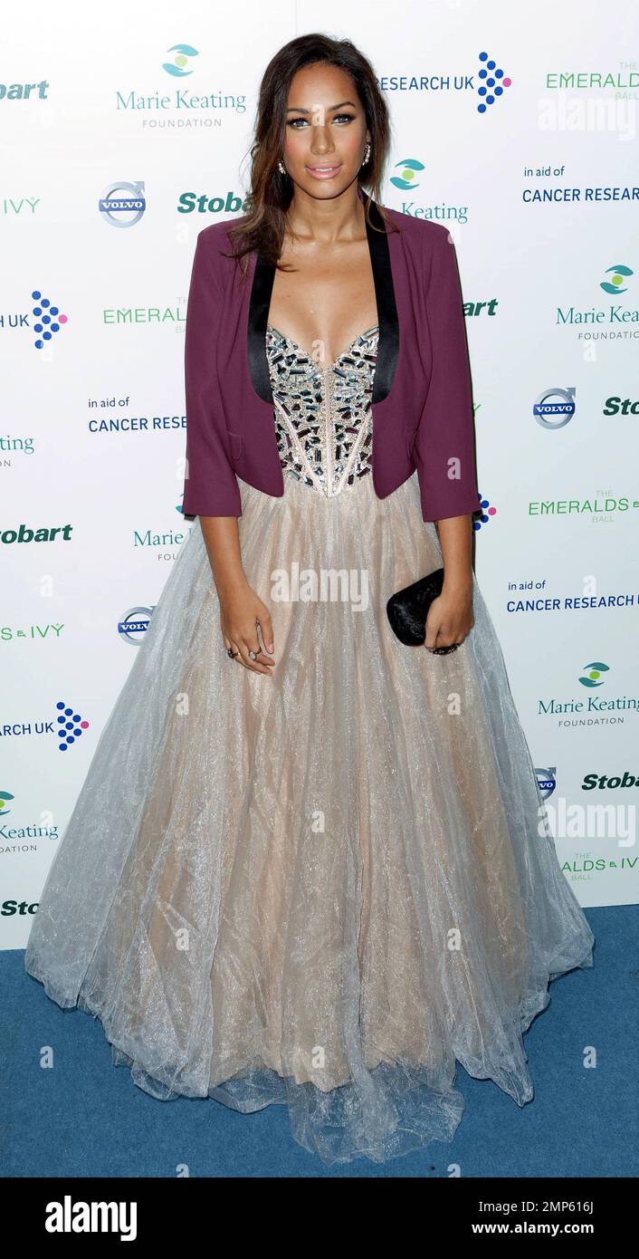 Leona Lewis attends the Emeralds & Ivy Ball in aid of Cancer Research ...