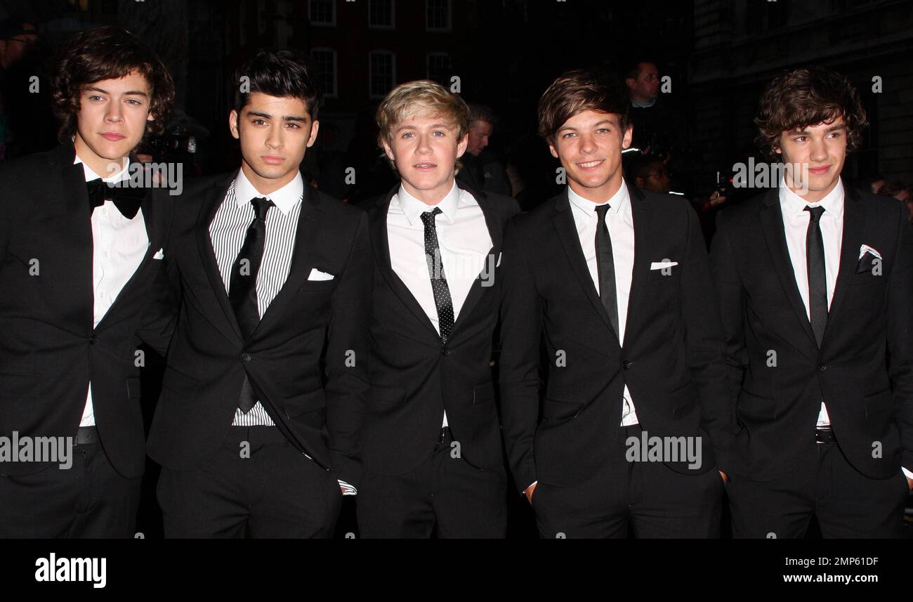 Harry Styles, Zain Malik, Niall Horan, Liam Tomlinson and Liam Payne of ...