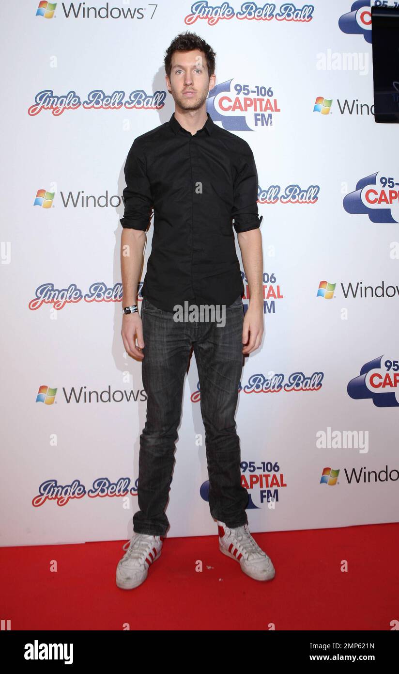 Calvin Harris attends day one of Jingle Bell Ball held at the O2 Arena ...