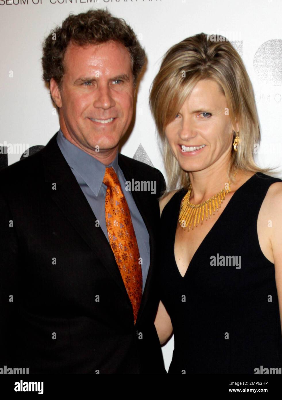 Will Ferrell with wife Viveca Paulin attending the 2011 Annual MOCA ...