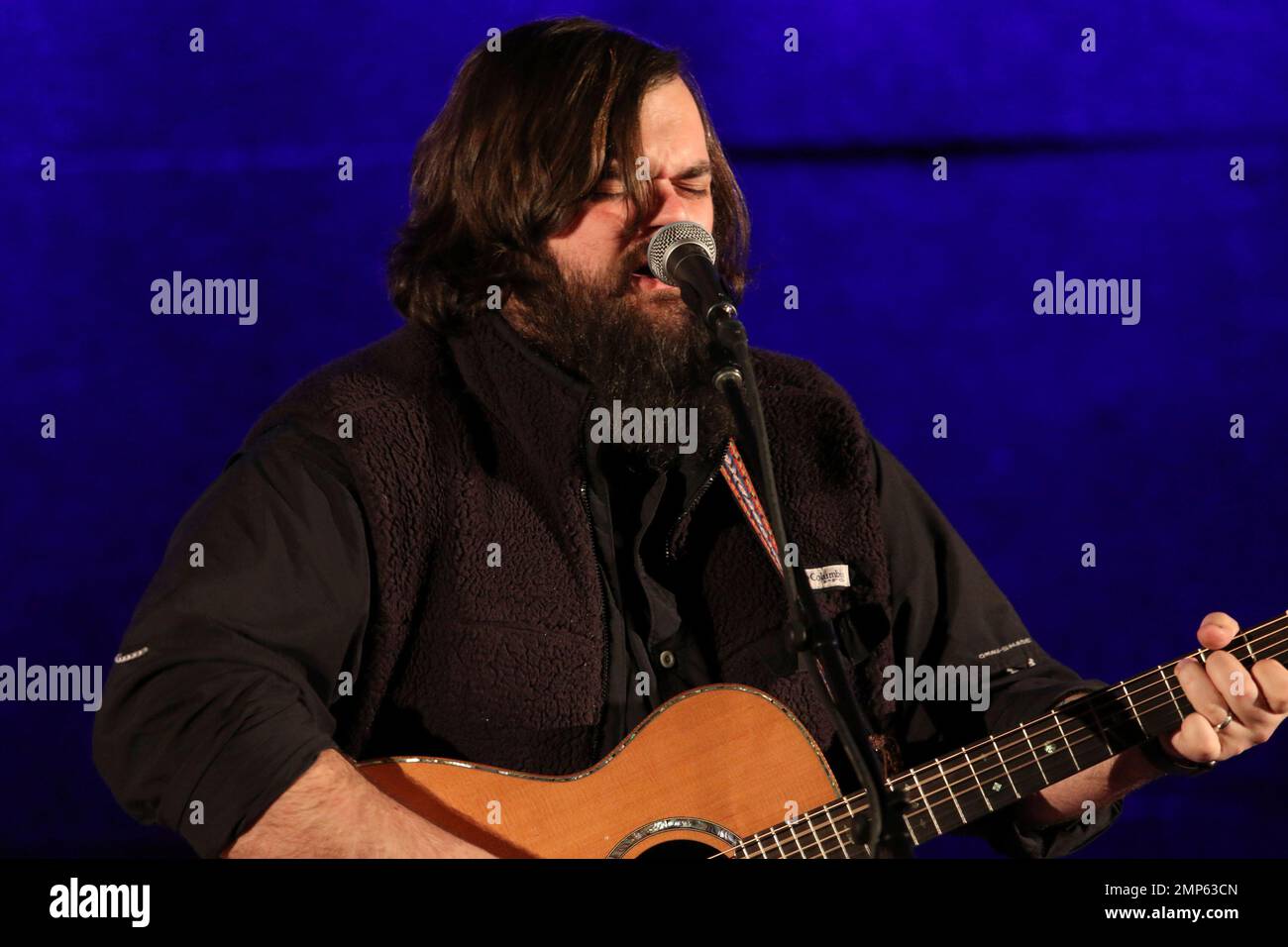 Levi Lowrey performs as the opener for Shawn Mullins at City Winery on ...