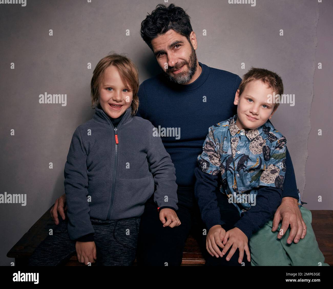 From left to right, Francisco Teles Pizzi, writer/director Gustavo ...