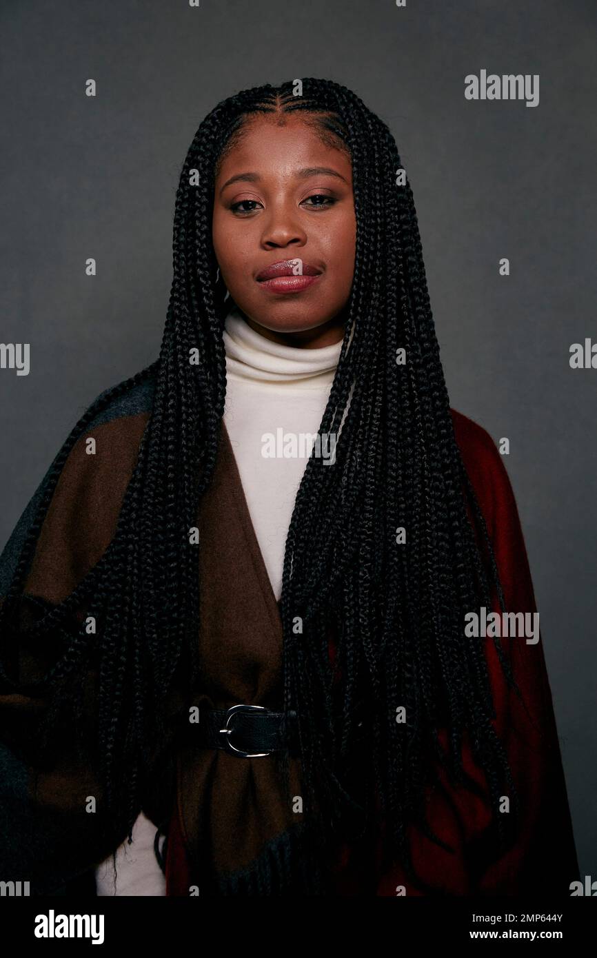 Dominique Fishback poses for a portrait to promote the film, "Night ...