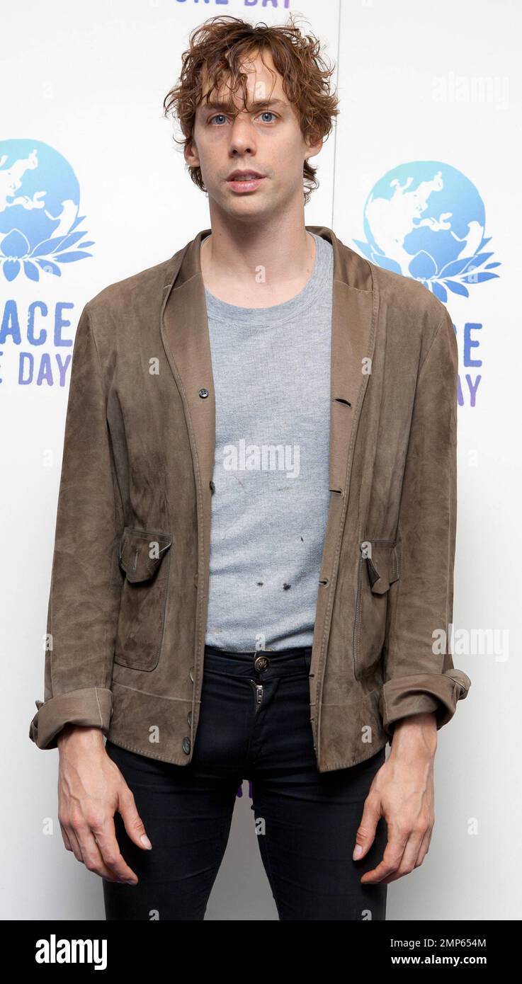 Johnny Borrell attends the Peace One Day Celebration 2011 "Global Truce ...