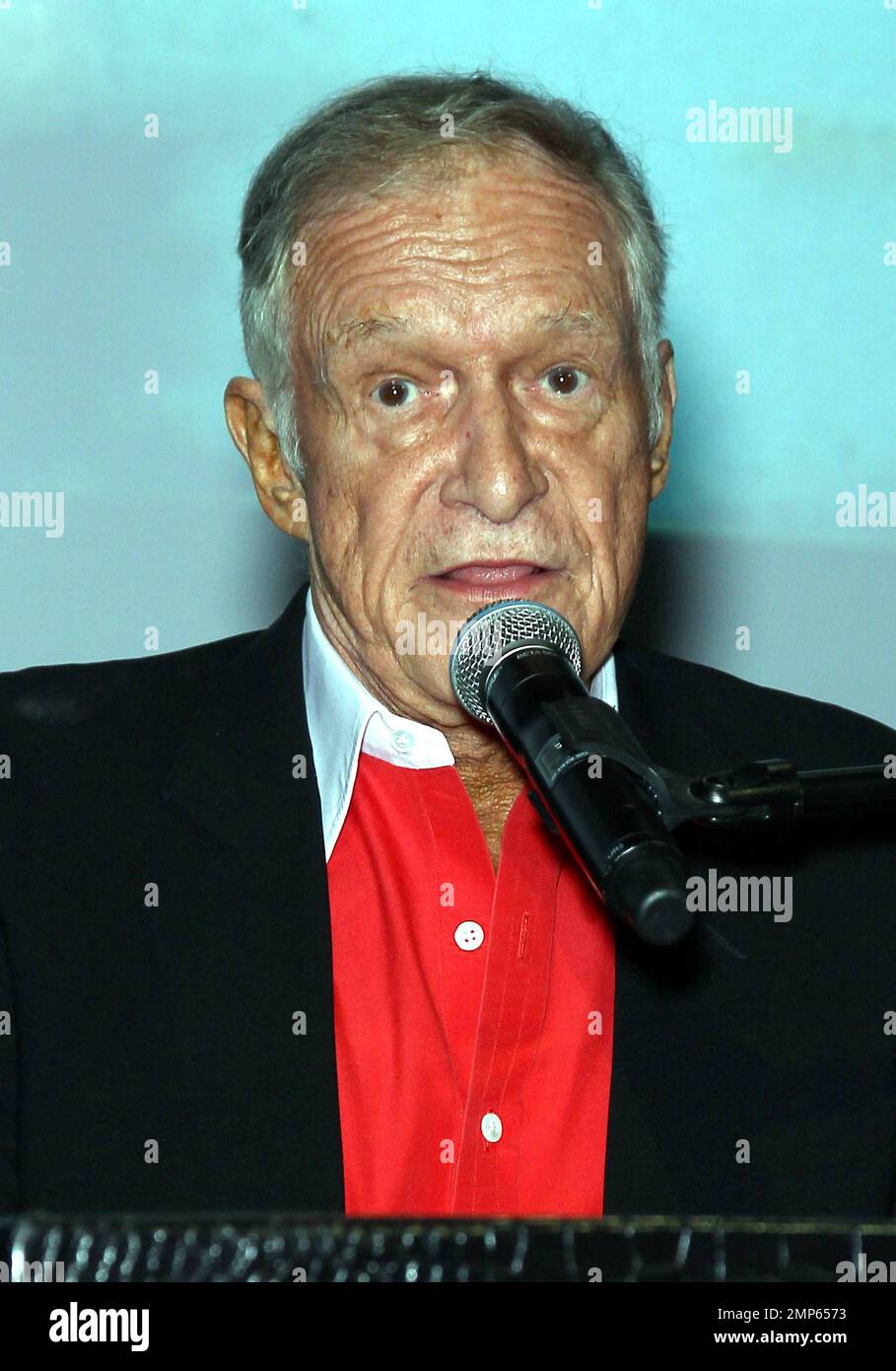 Hugh Hefner at the 2011 Playboy Playmate of the Year Party at Moon ...