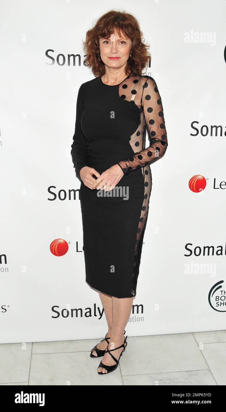 Susan Sarandon at the 2011 Somaly Mam Foundation Gala held at Espace ...