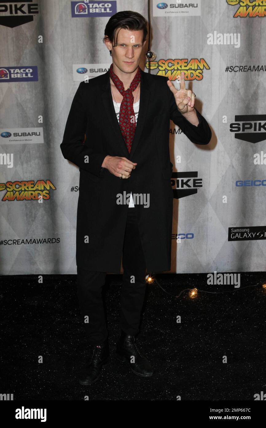 Matt Smith at the 2011 Spike TV's Scream Awards held at Universal ...