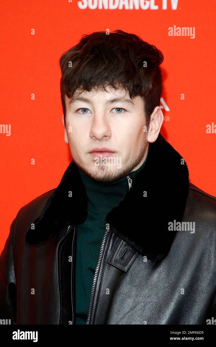 Actor Barry Keoghan poses at the premiere of "American Animals" during ...