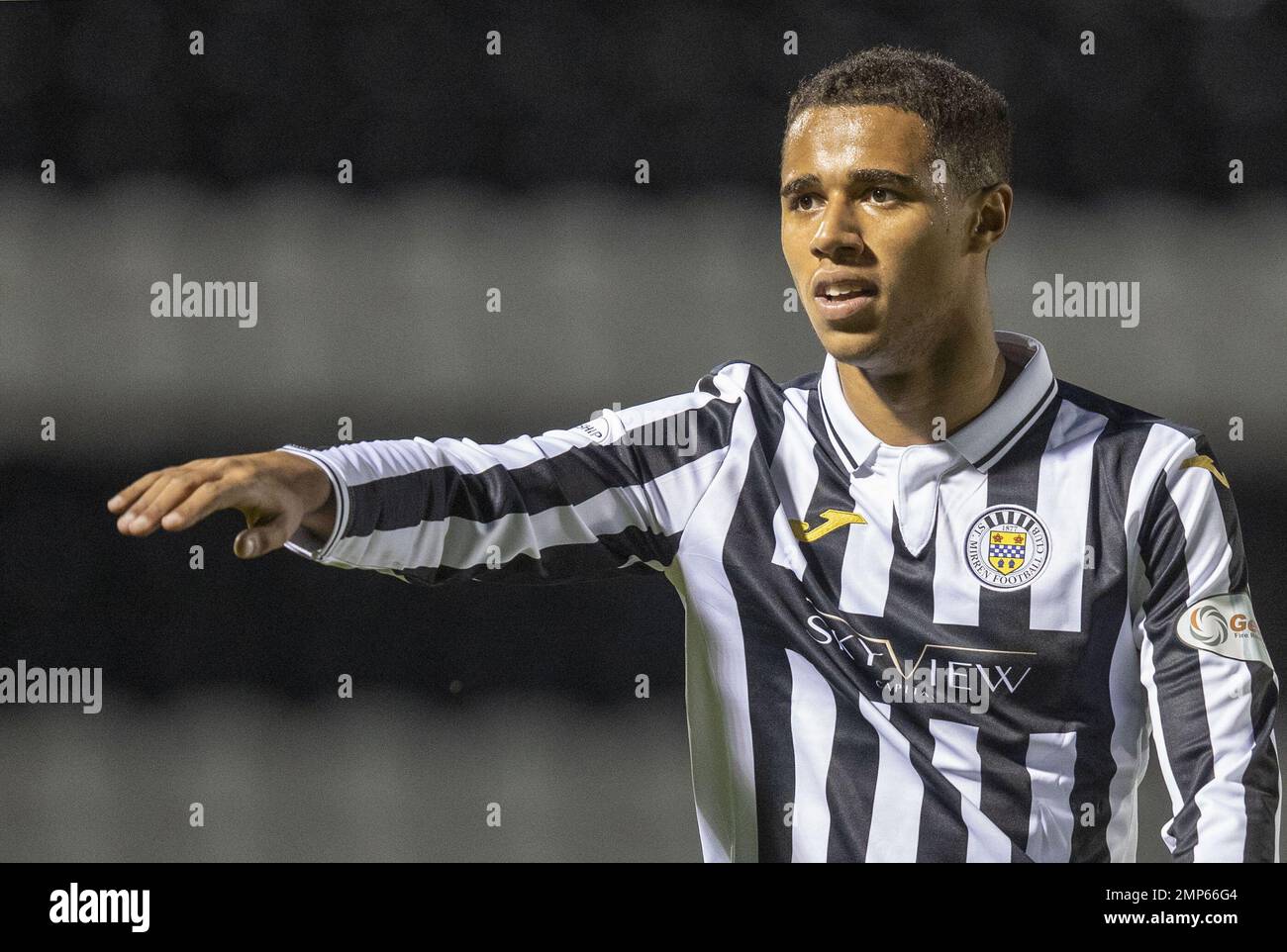 File photo dated 16-09-2020 of St Mirren's Ethan Erhahon, who is on his ...