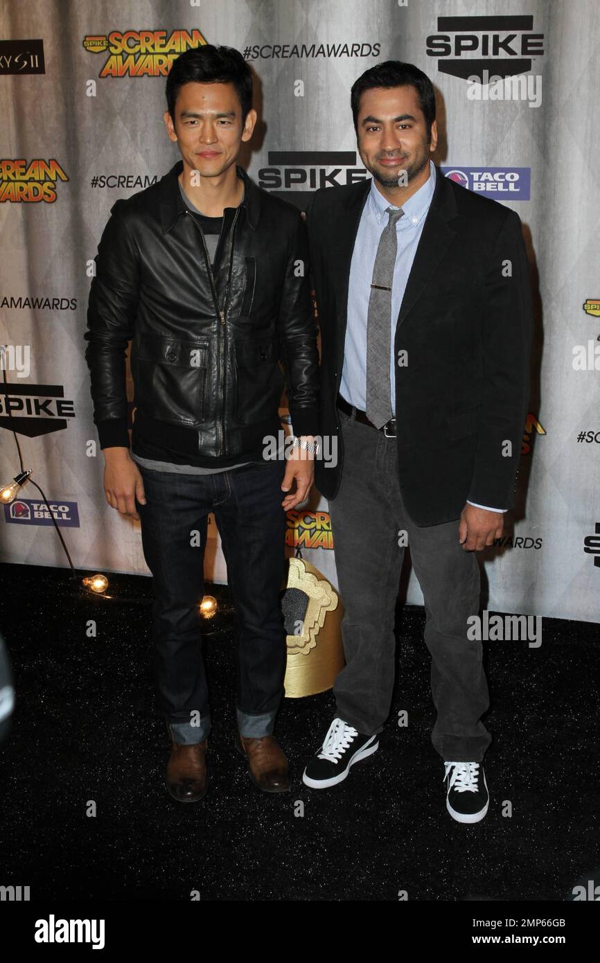 John Cho and Kal Penn at the 2011 Spike TV's Scream Awards held at ...