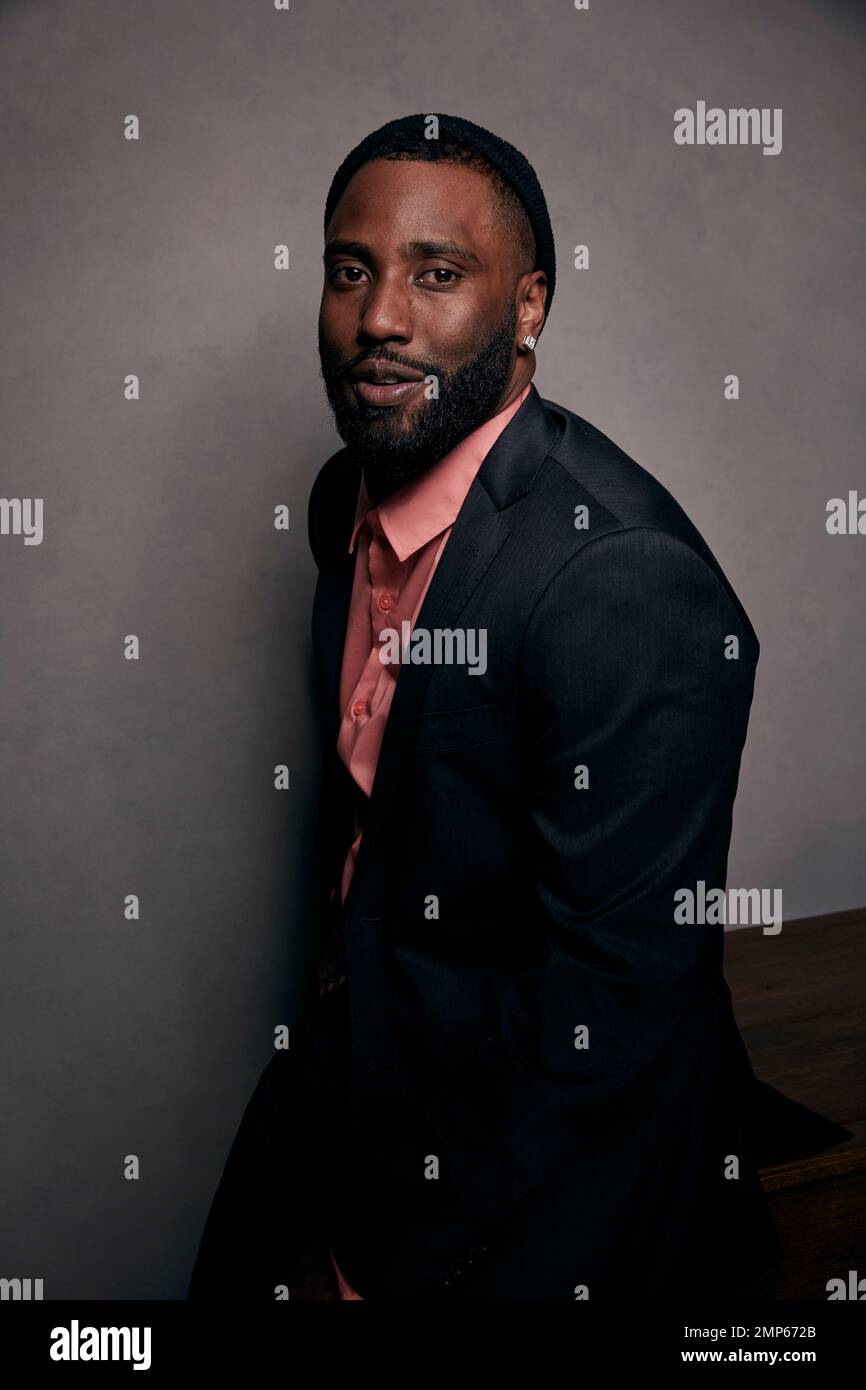 John David Washington poses for a portrait to promote the film ...