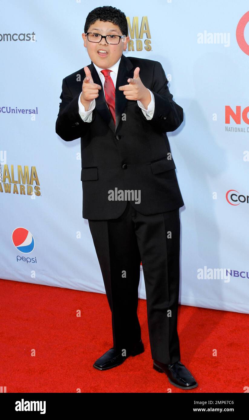 Actor Rico Rodriguez at the 2012 NCLR ALMA Awards held at the Pasadena ...