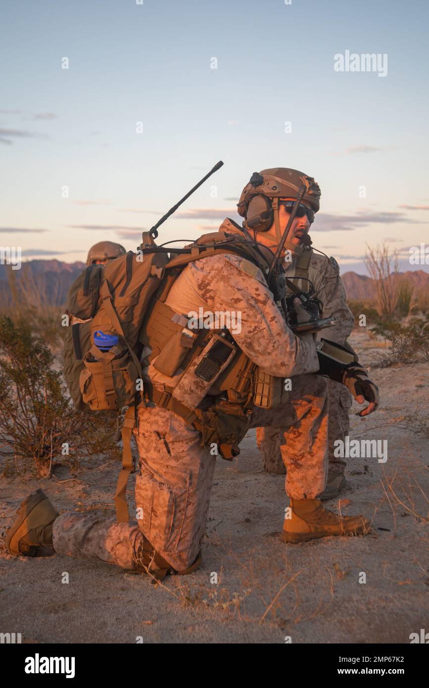 U.S. Marine Corps Capt. John Rauch, from Long Beach, Mississippi, a ...