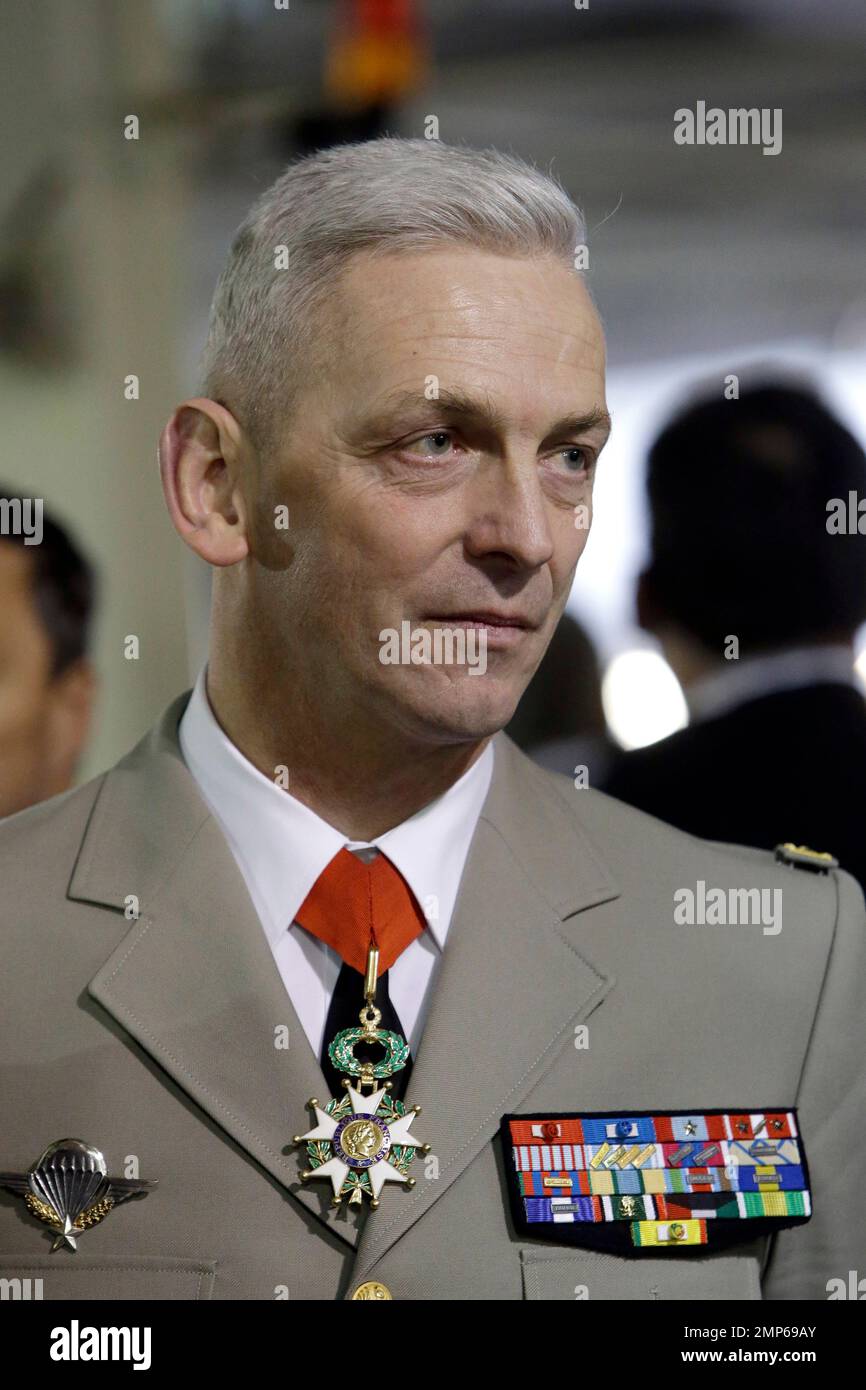 Chief of the Defense Staff of the French Army, Gen. Francois Lecointre ...