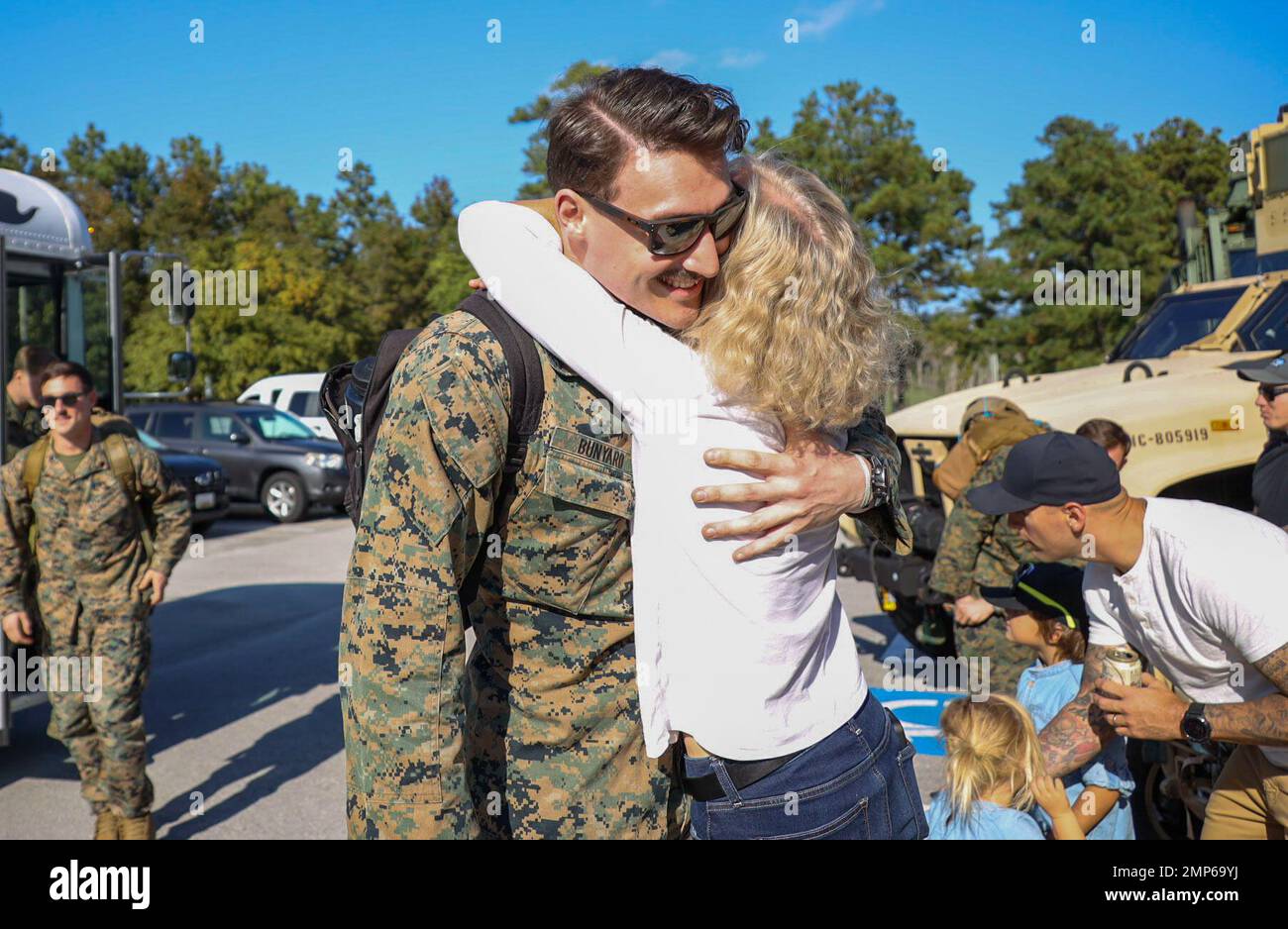 U.S. Marine Corps Sgt. Reed Bunyard, assigned to the 22nd Marine ...