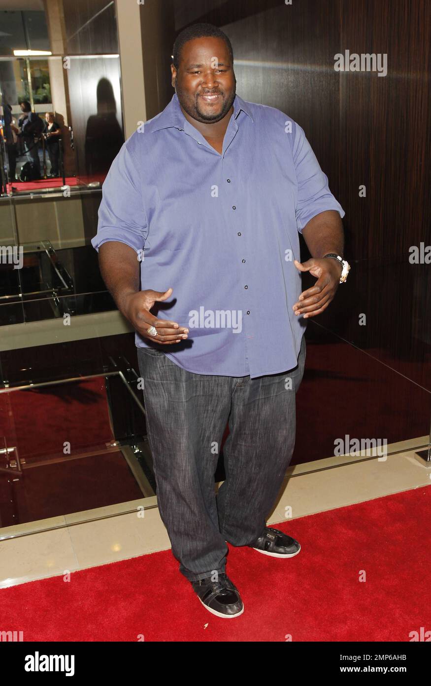 Quinton Aaron at the Friendly House LA Annual Awards Luncheon Gala held ...