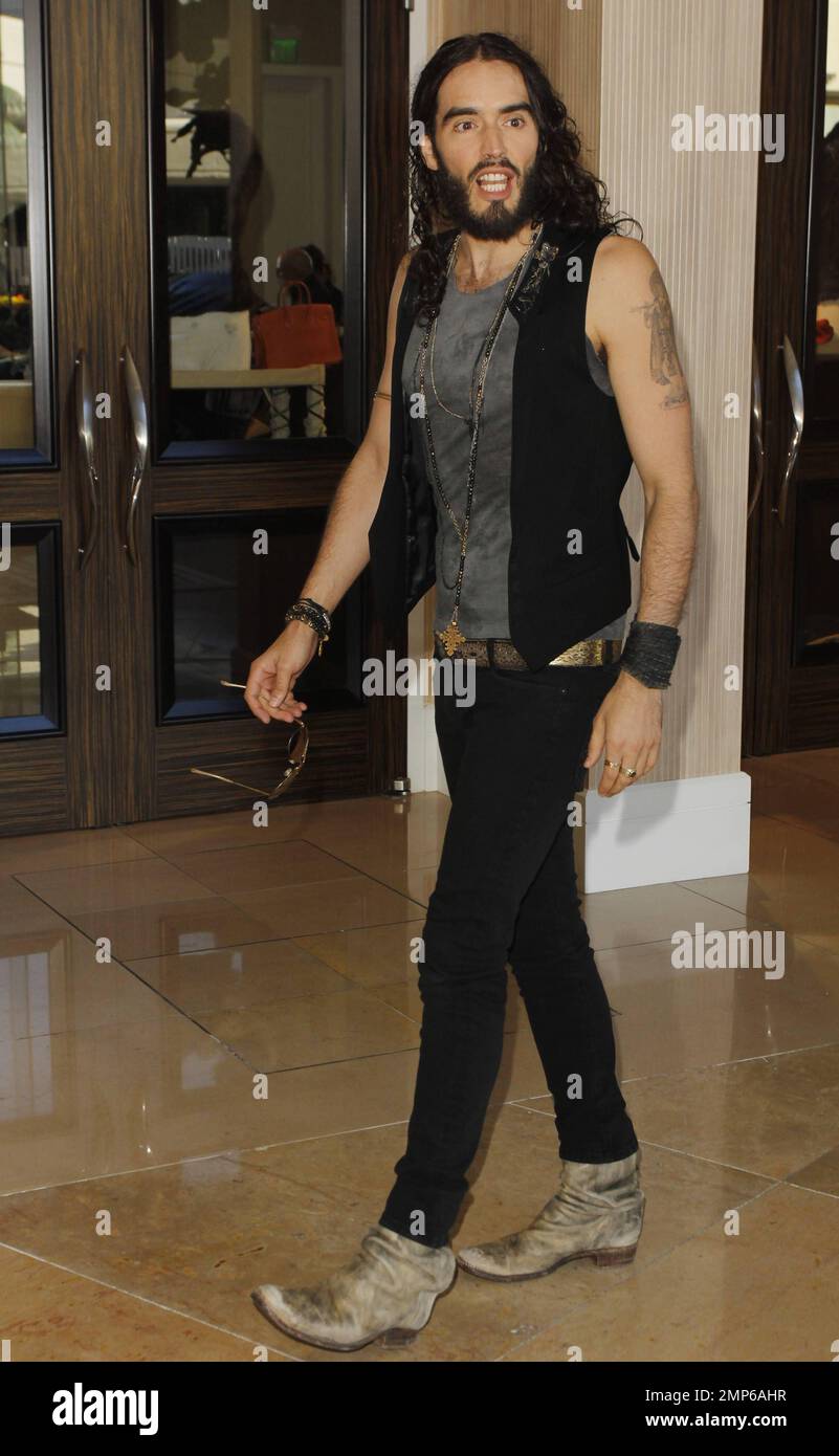 Russell Brand at the Friendly House LA Annual Awards Luncheon Gala held ...