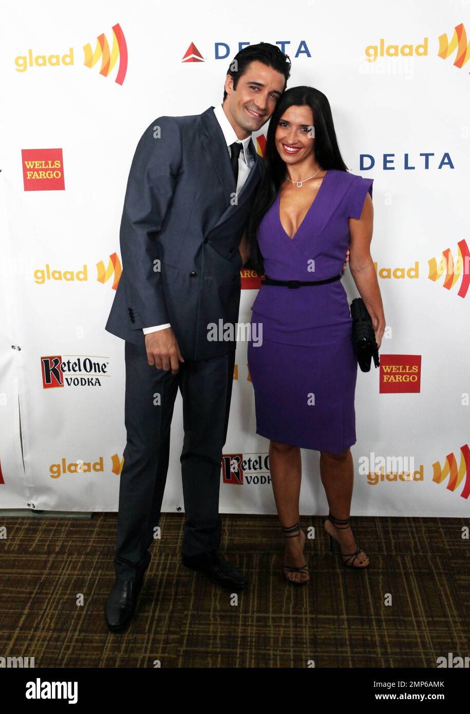 Giles Marini and wife Carole Marini at the 23rd Annual GLAAD Media ...