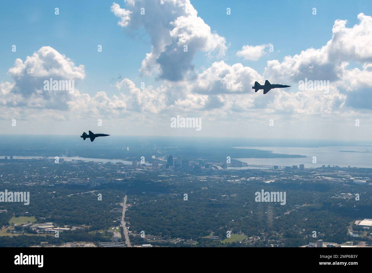 U.S. Air Force T-38A Talons assigned to the 2d Fighter Training ...