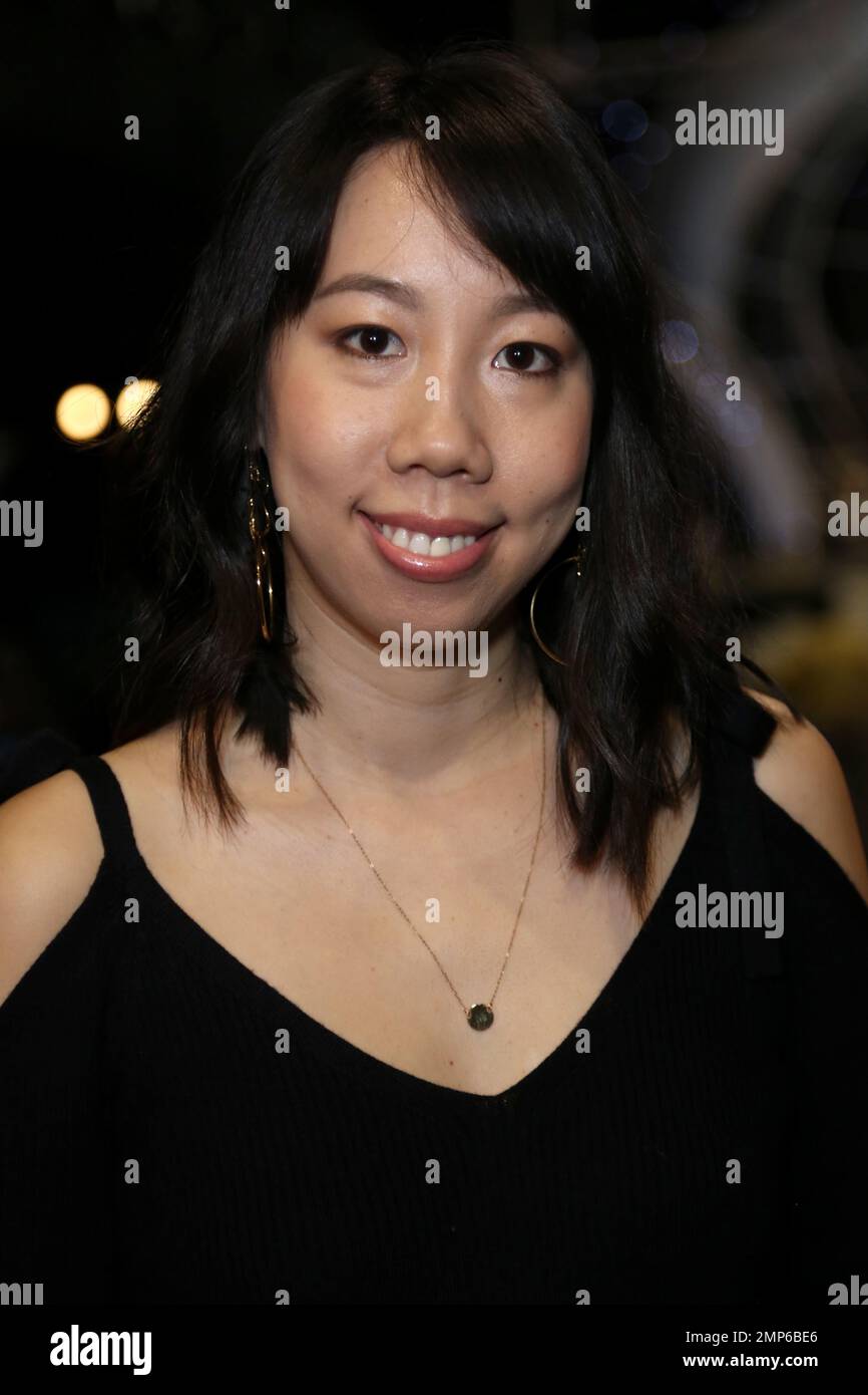 People Staff Editor and Awards Gala Spokesperson Melody Chiu poses for ...