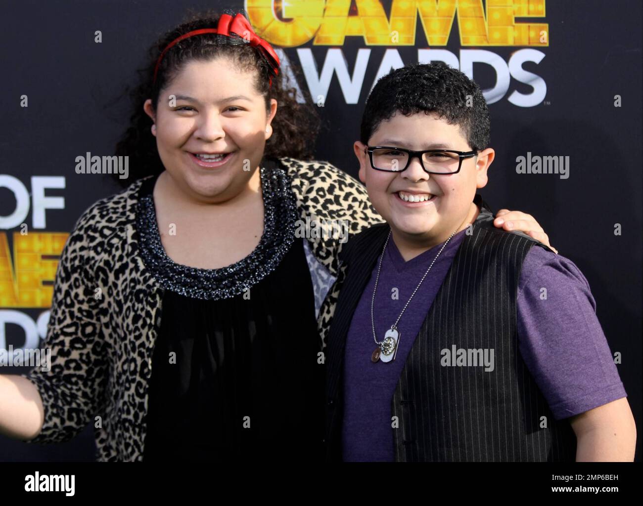 Rico rodriguez and sister raini rodriguez hi-res stock photography and ...