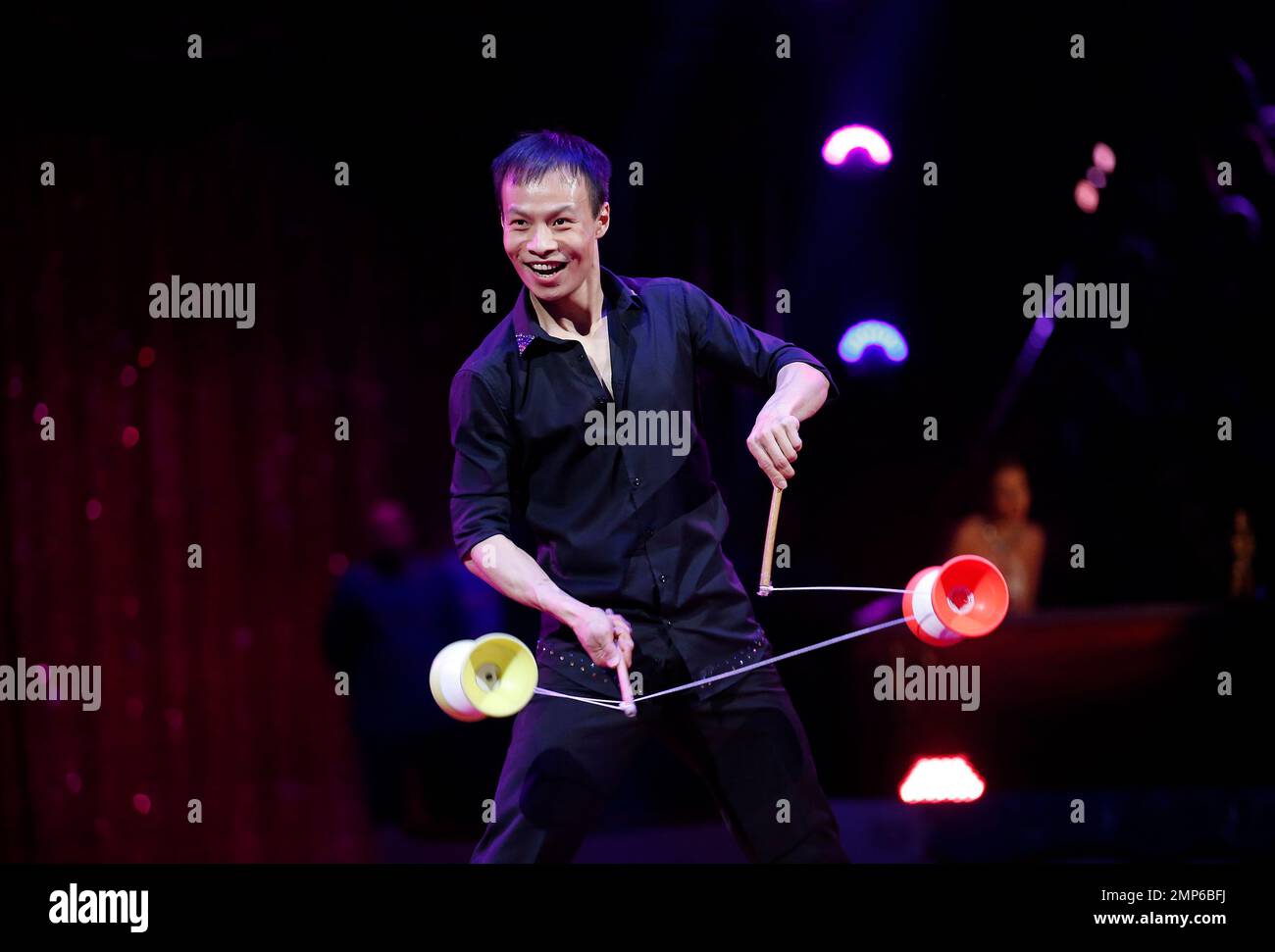Chu Chuan-Ho from Taiwan performs during the 42th Monte-Carlo ...