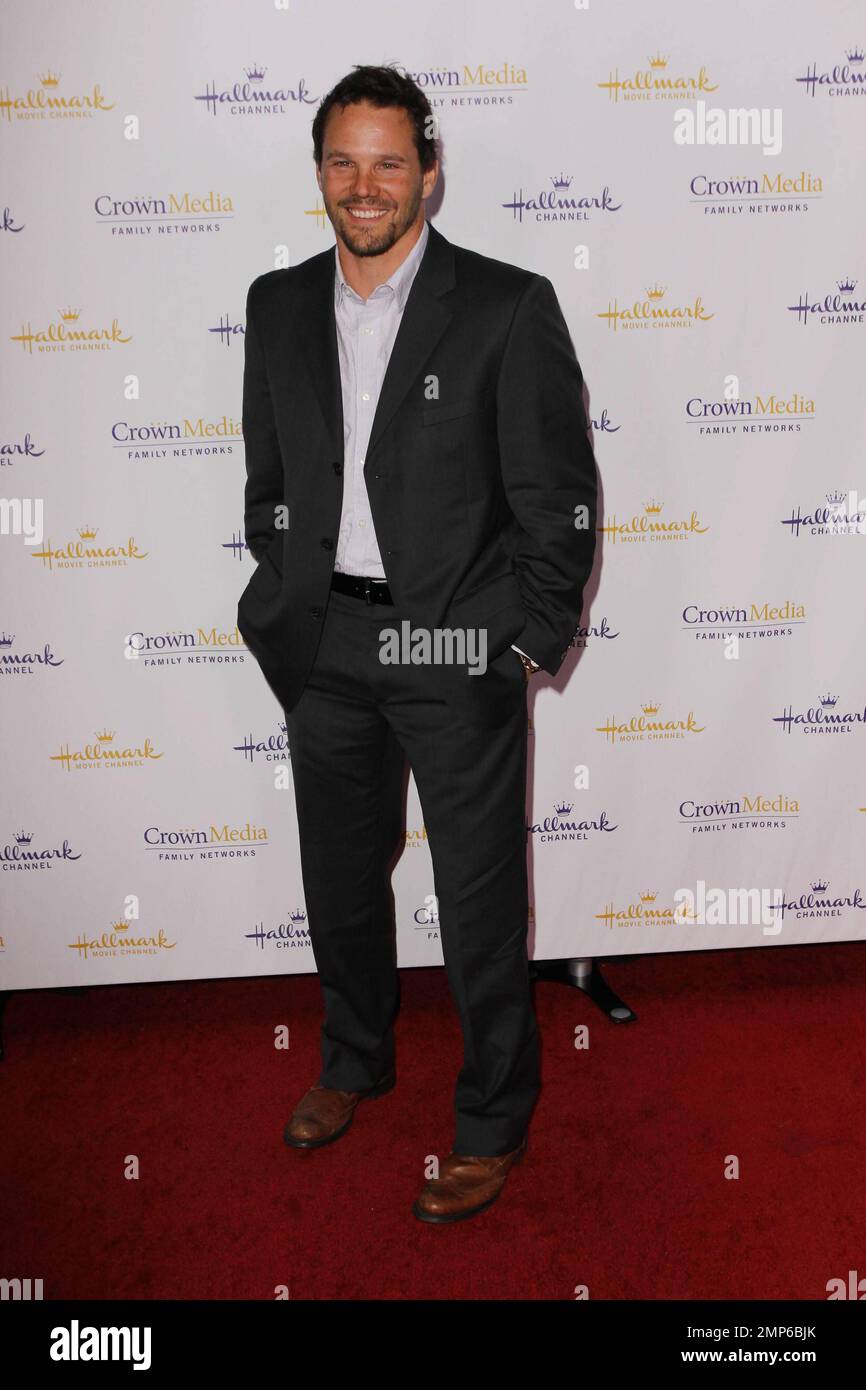 Dylan Bruno arrives at the Hallmark Channel's Winter 2012 TCA Press Tour Evening Gala held at ...