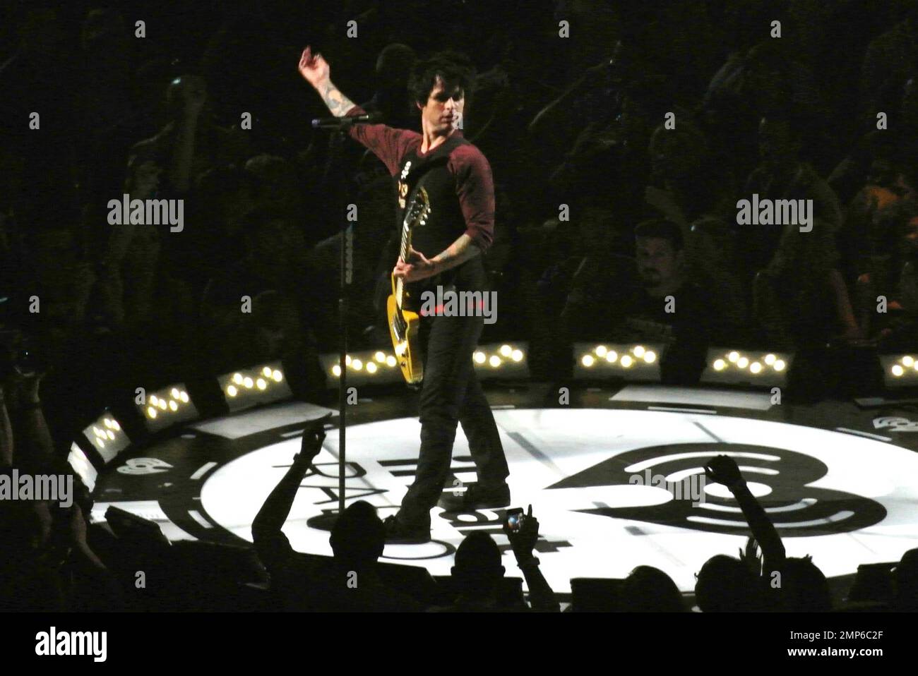Billie Joe Armstrong of 'Green Day' performs live onstage during the ...