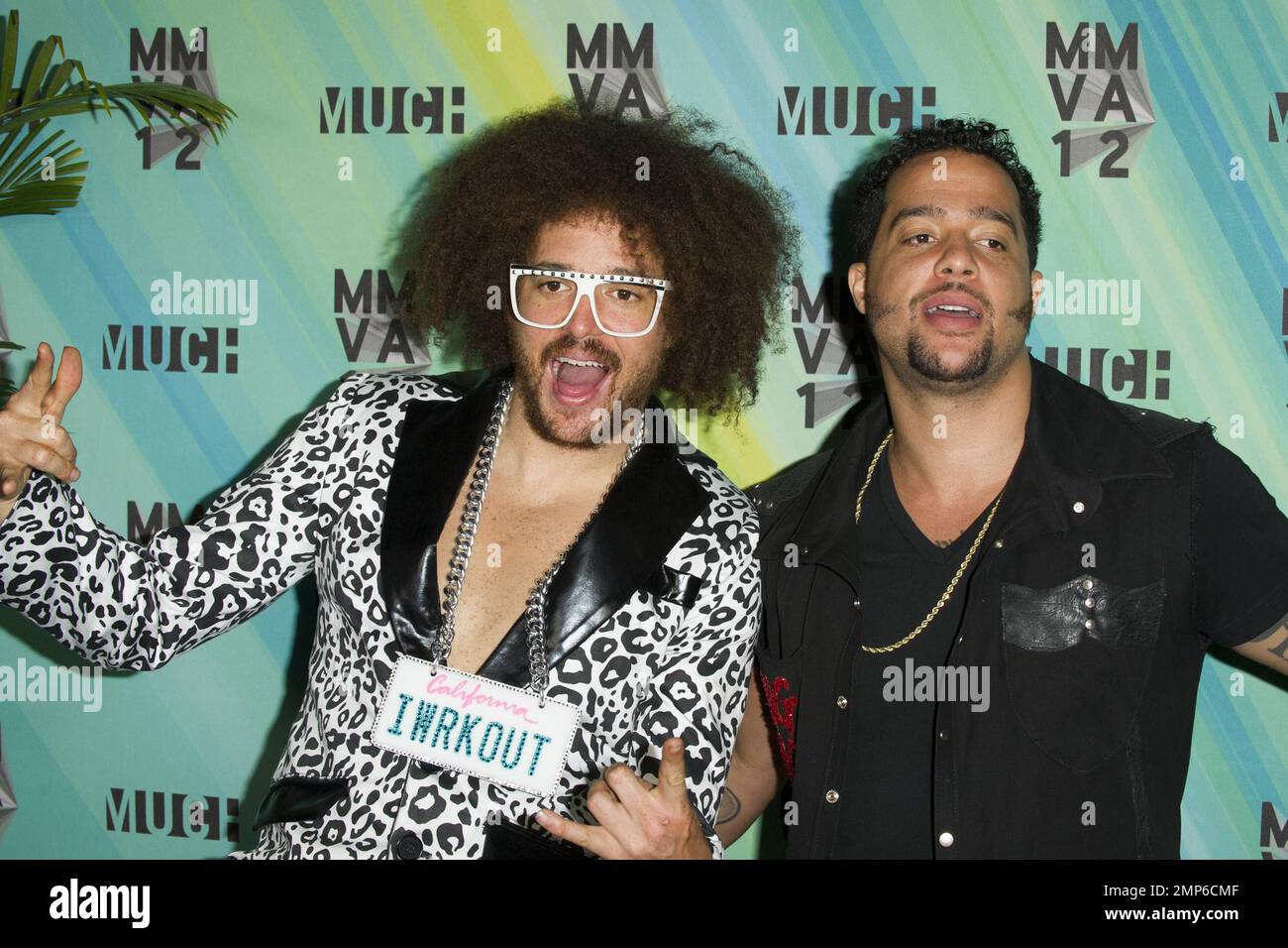Redfoo and Sky Blue of 'LMFAO' at the 23rd Annual MuchMusic Video ...